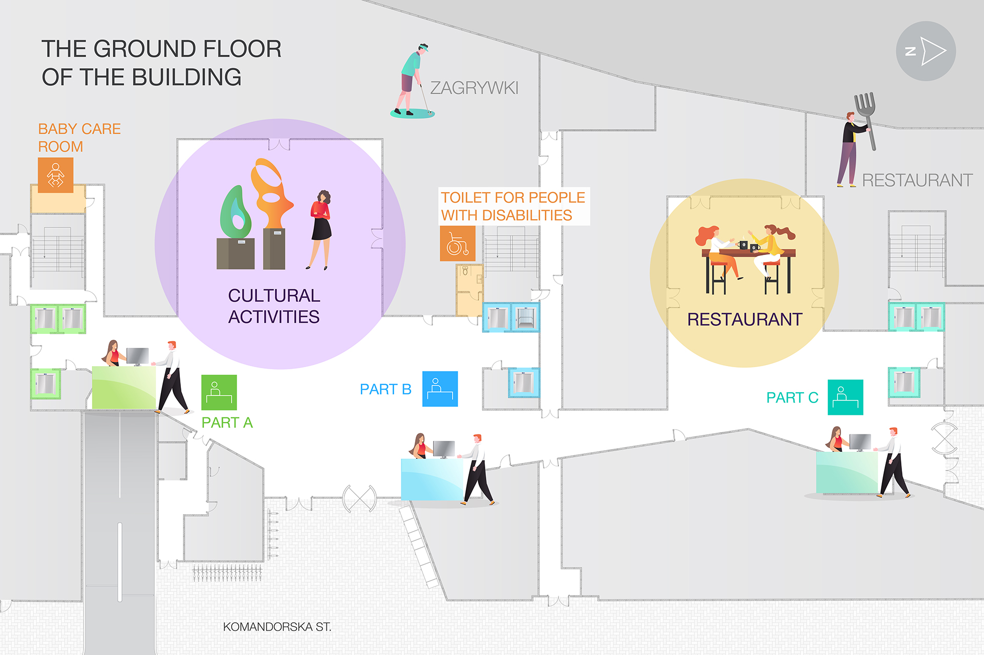 Atrium – RETRO OFFICE HOUSE